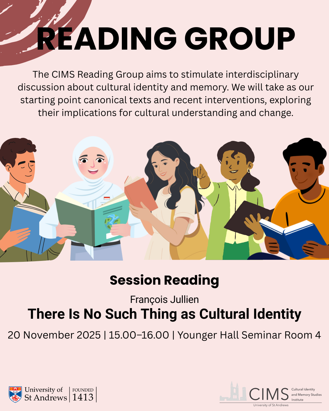 Reading Group – Cultural Identity and Memory Studies Institute
